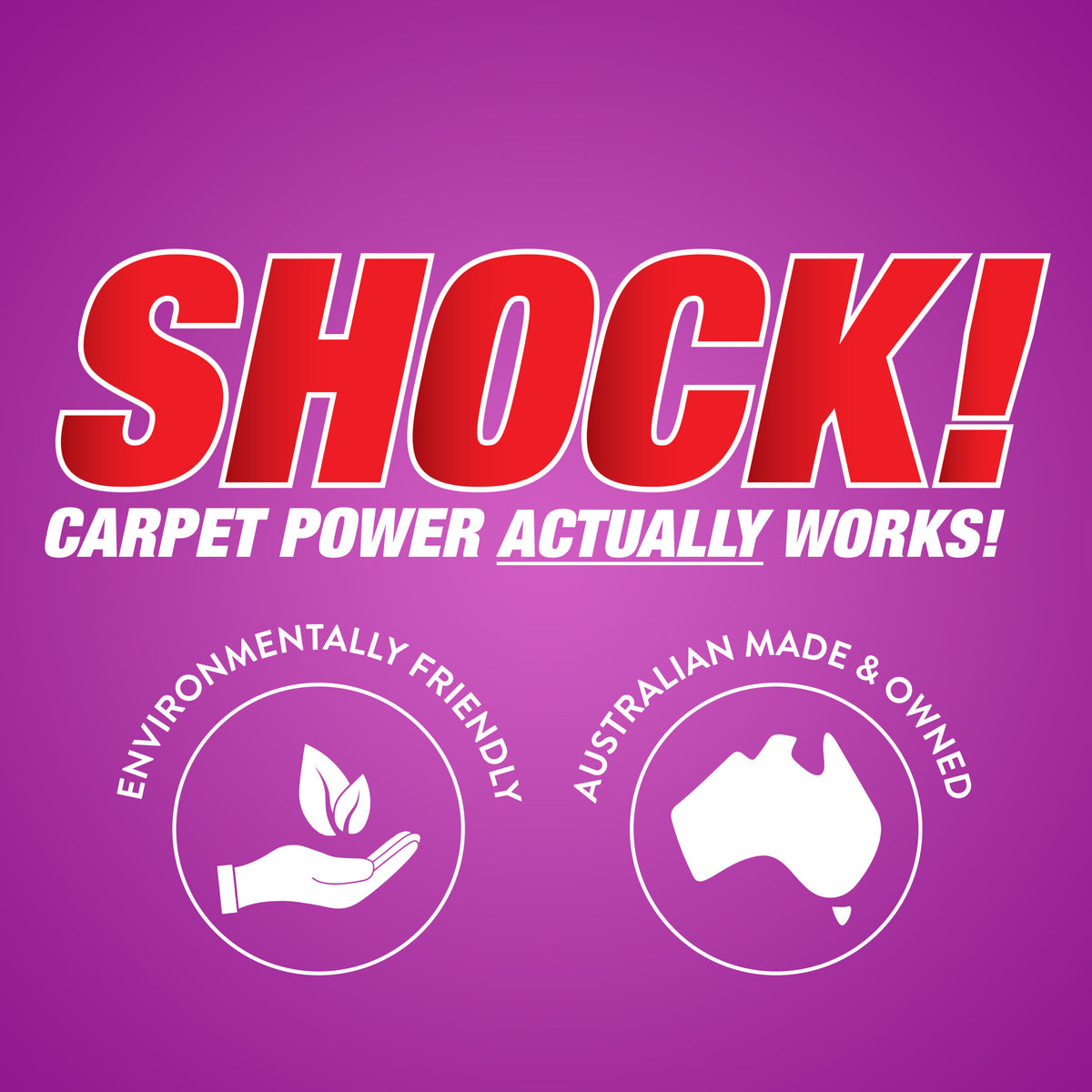 OzKleen's Carpet Power 500ml | Carpet Stain & Odour Remover Spray